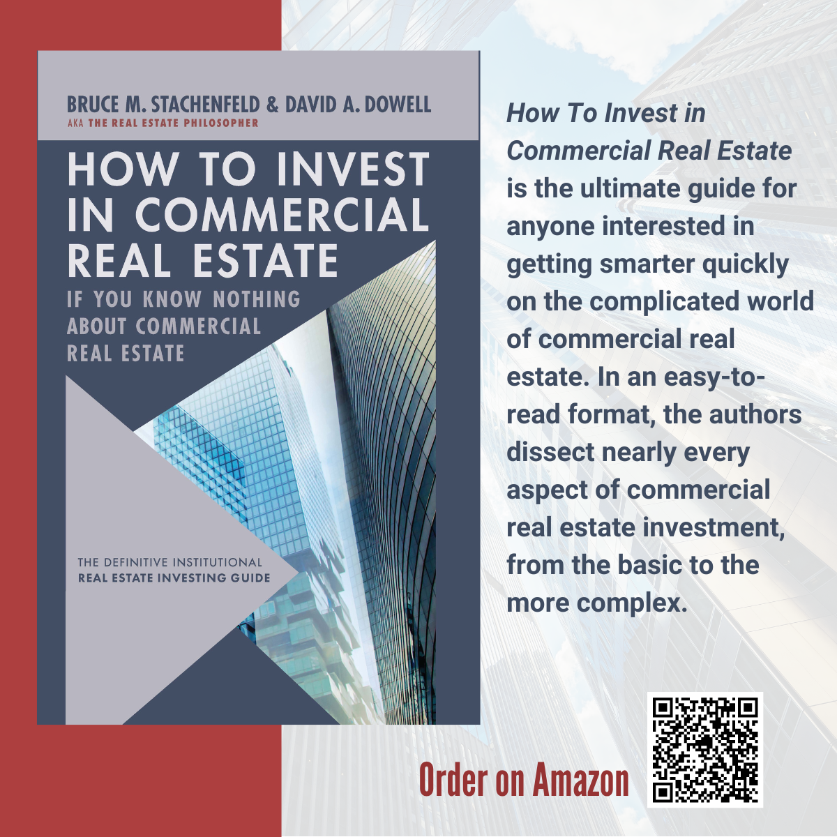 My Latest Real Estate Book, How to Invest in Commercial Real Estate if ...